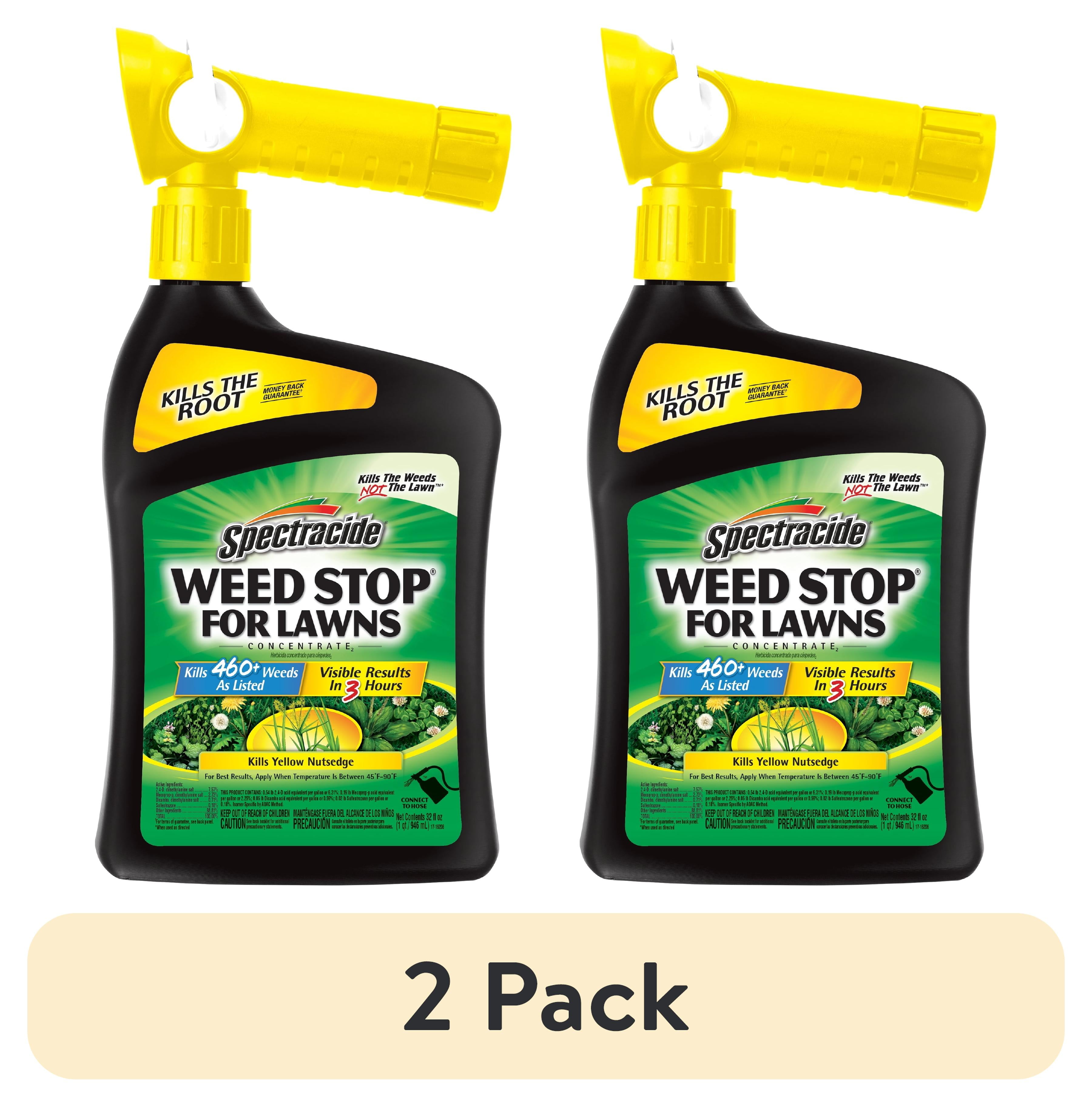 (2 pack) Spectracide Weed Stop For Lawns Concentrate, Ready-to-Spray ...