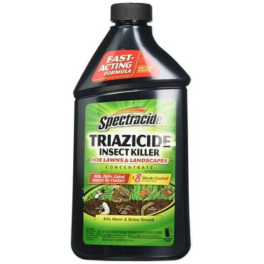 Spectracide Triazicide Insecticide Spray, Outdoor Yard & Garden Bug ...