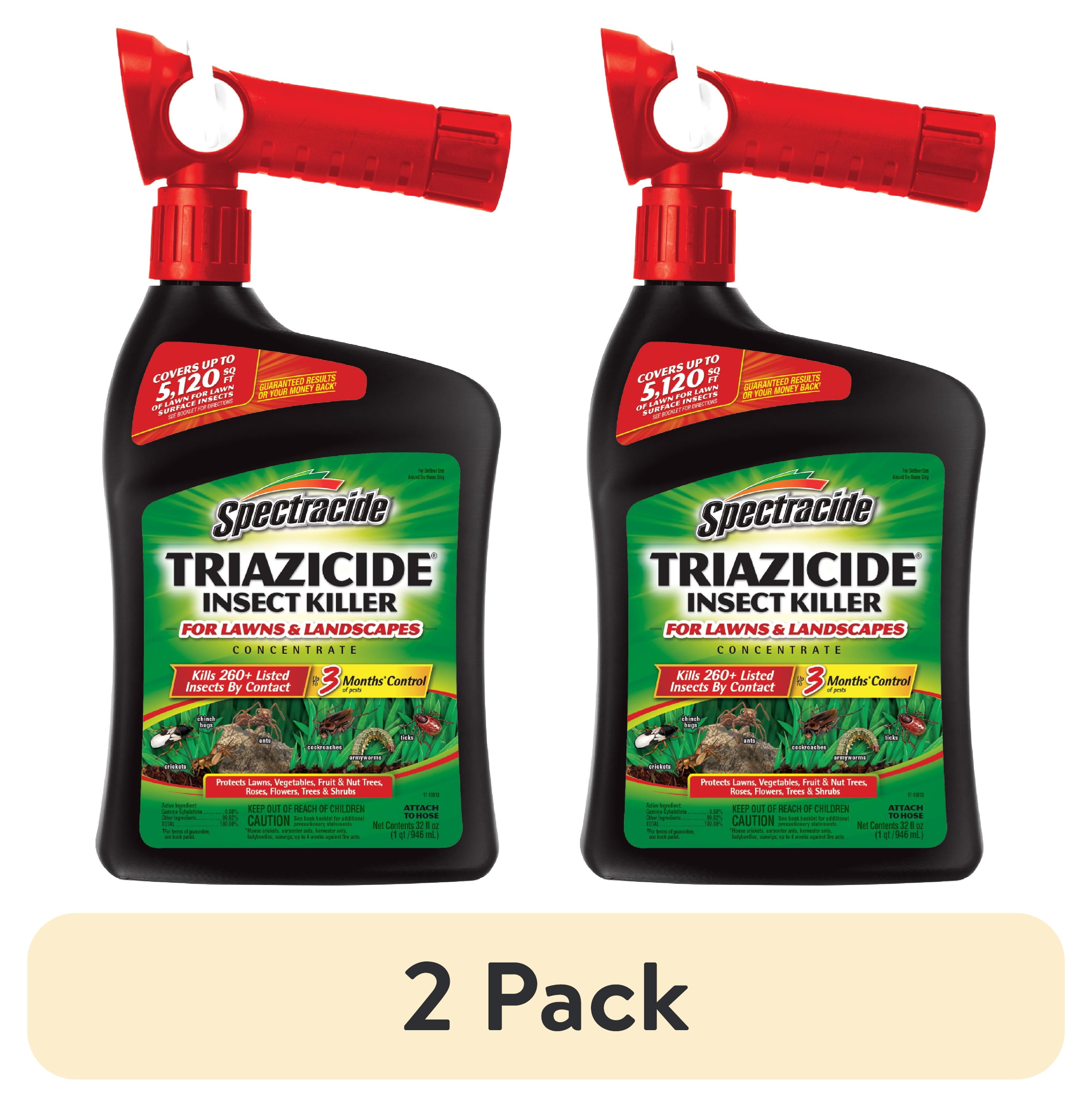 (2 pack) Spectracide Triazicide Insect Killer for Lawns, Ready-to-Spray ...