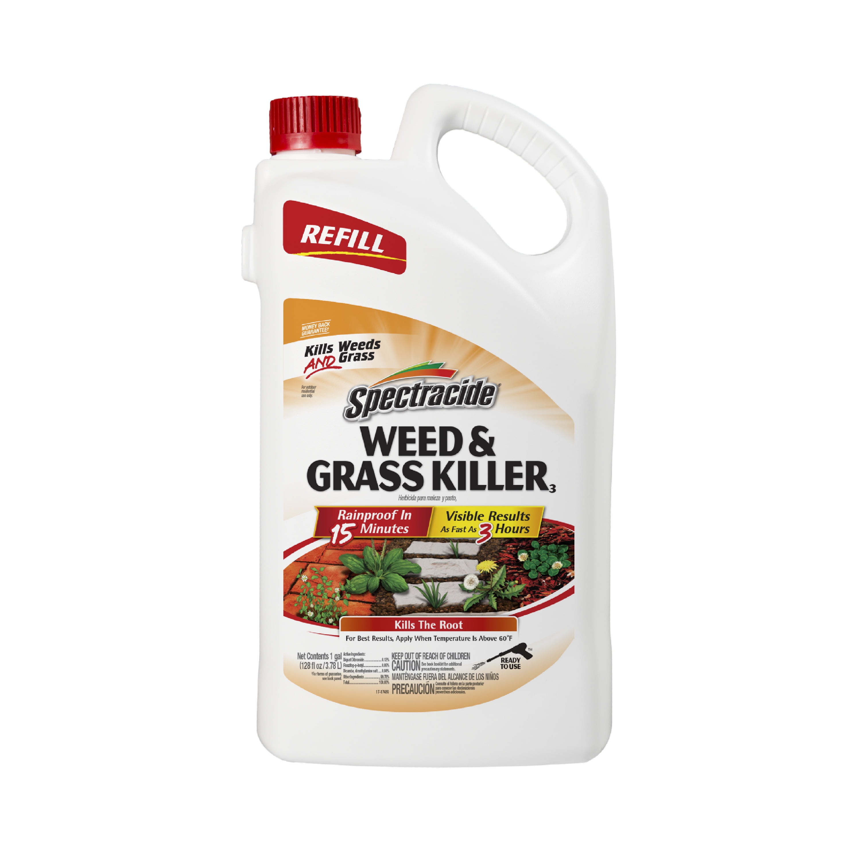 Spectracide Weed & Grass Killer Non-Selective Herbicide Refill for ...