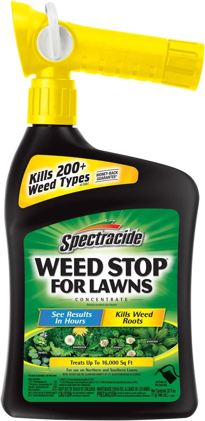 Spectracide Weed Stop For Lawns Concentrate, Ready To Spray, 32 Ounce ...