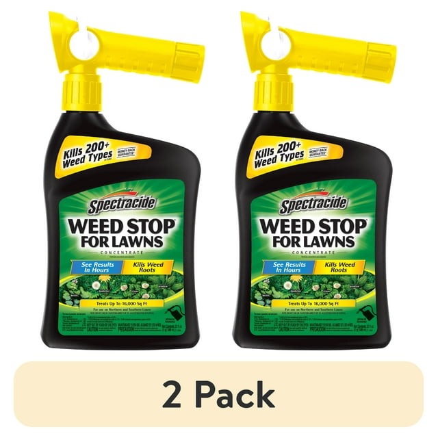 (2 pack) Spectracide Weed Stop for Lawns Weed Killer, Ready-to-Use ...
