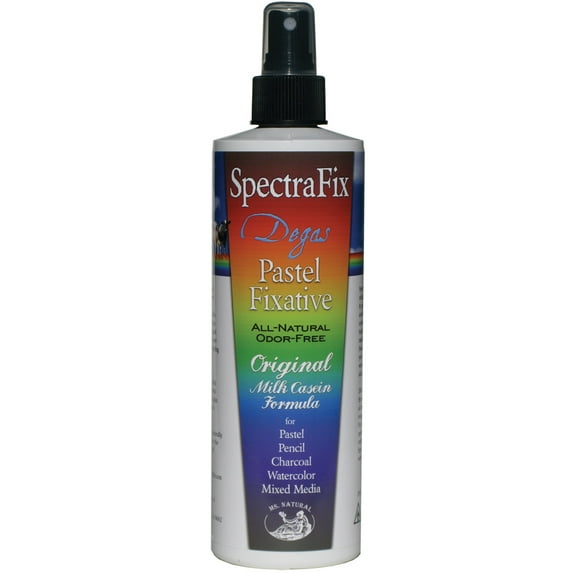 SpectraFix Non-Toxic Spray Fixative, 12 oz. - Casein-Based, Odor-Free ...