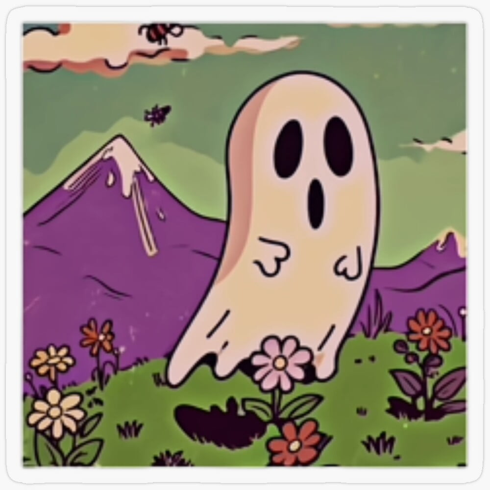 Spectral Bloom Transparent Stickerphone Decal Water Bottle Stickers ...