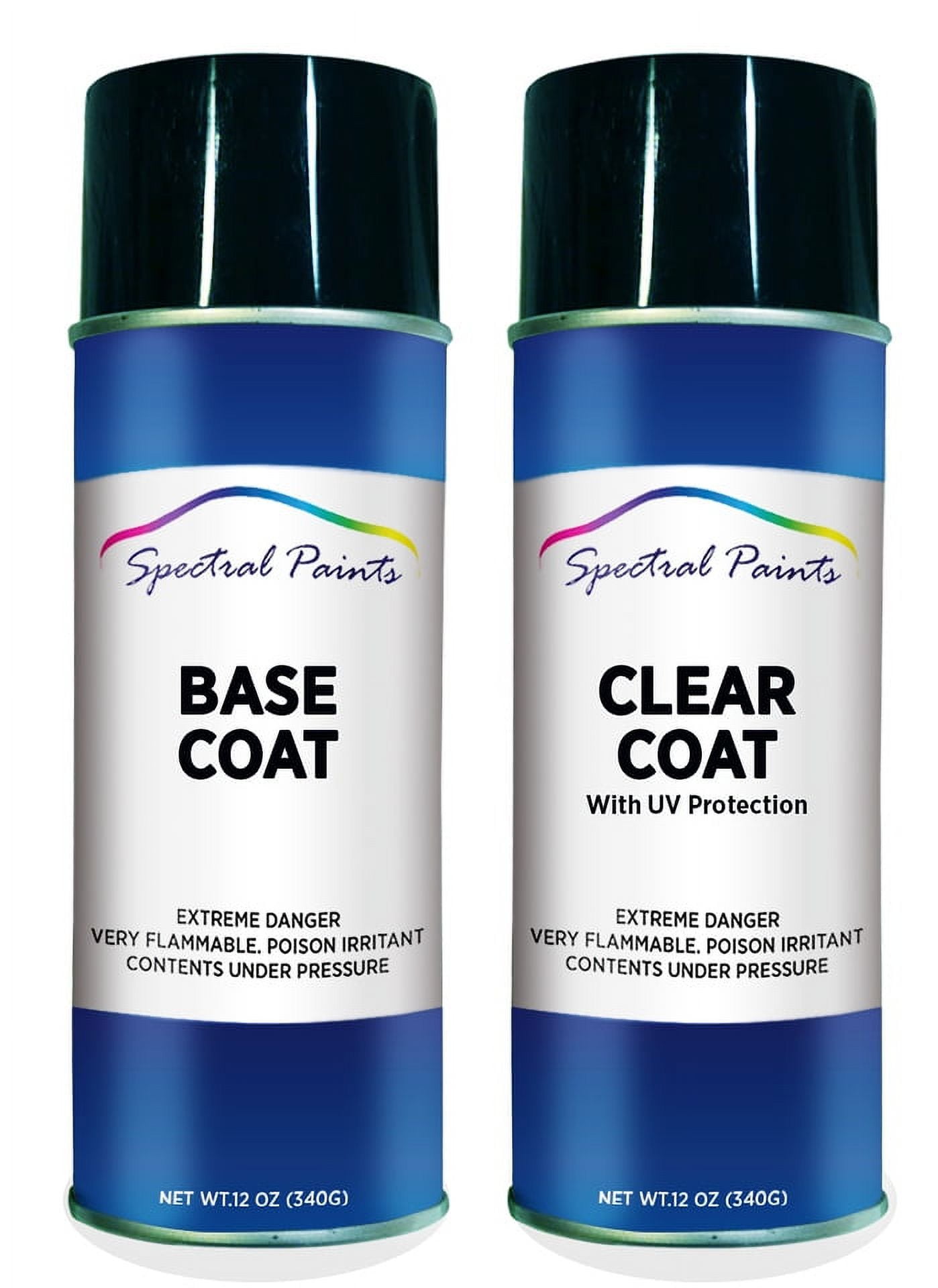 Spectral Paints Compatible/Replacement for Buick WA848 Black: 12 oz ...