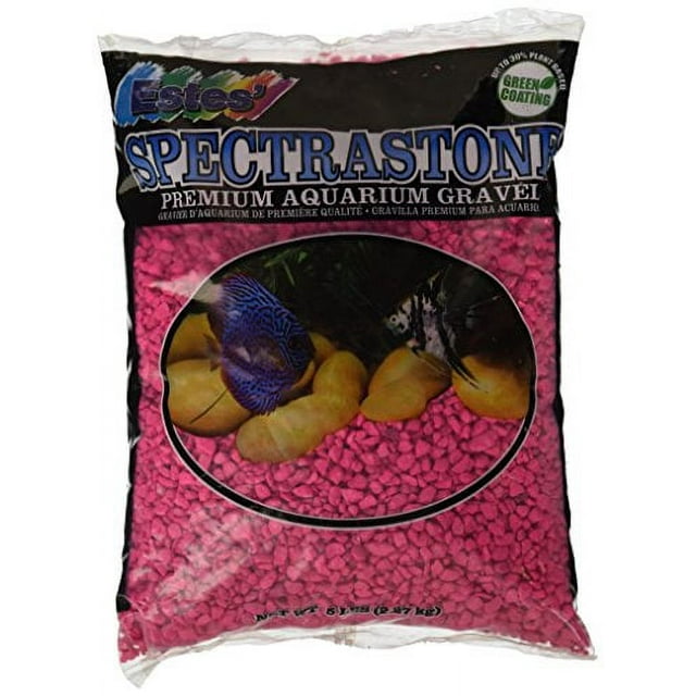 Spectrastone Permaglo Pink Aquarium Gravel for Freshwater Aquariums ...
