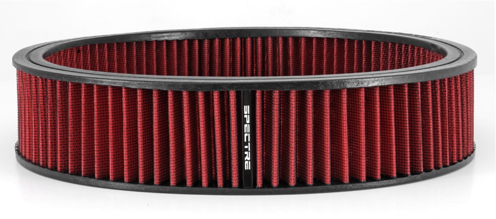 Spectre Performance 48022 Air Filter 14 X 3 Cotton Fiber Red - Walmart.com