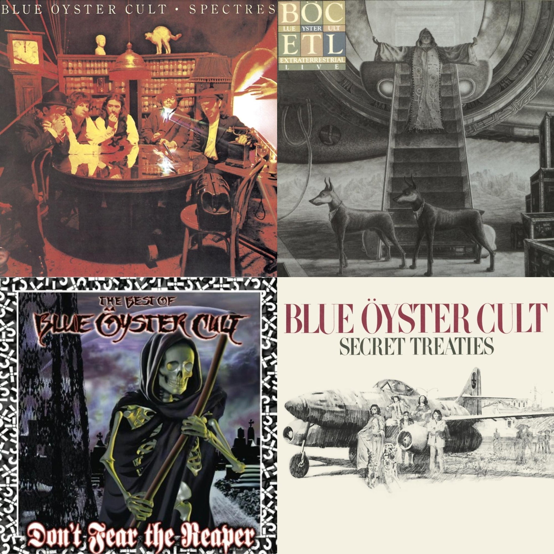 Spectres & Extraterrestrial Live & Don't Fear The Reaper: Best Of Blue ...