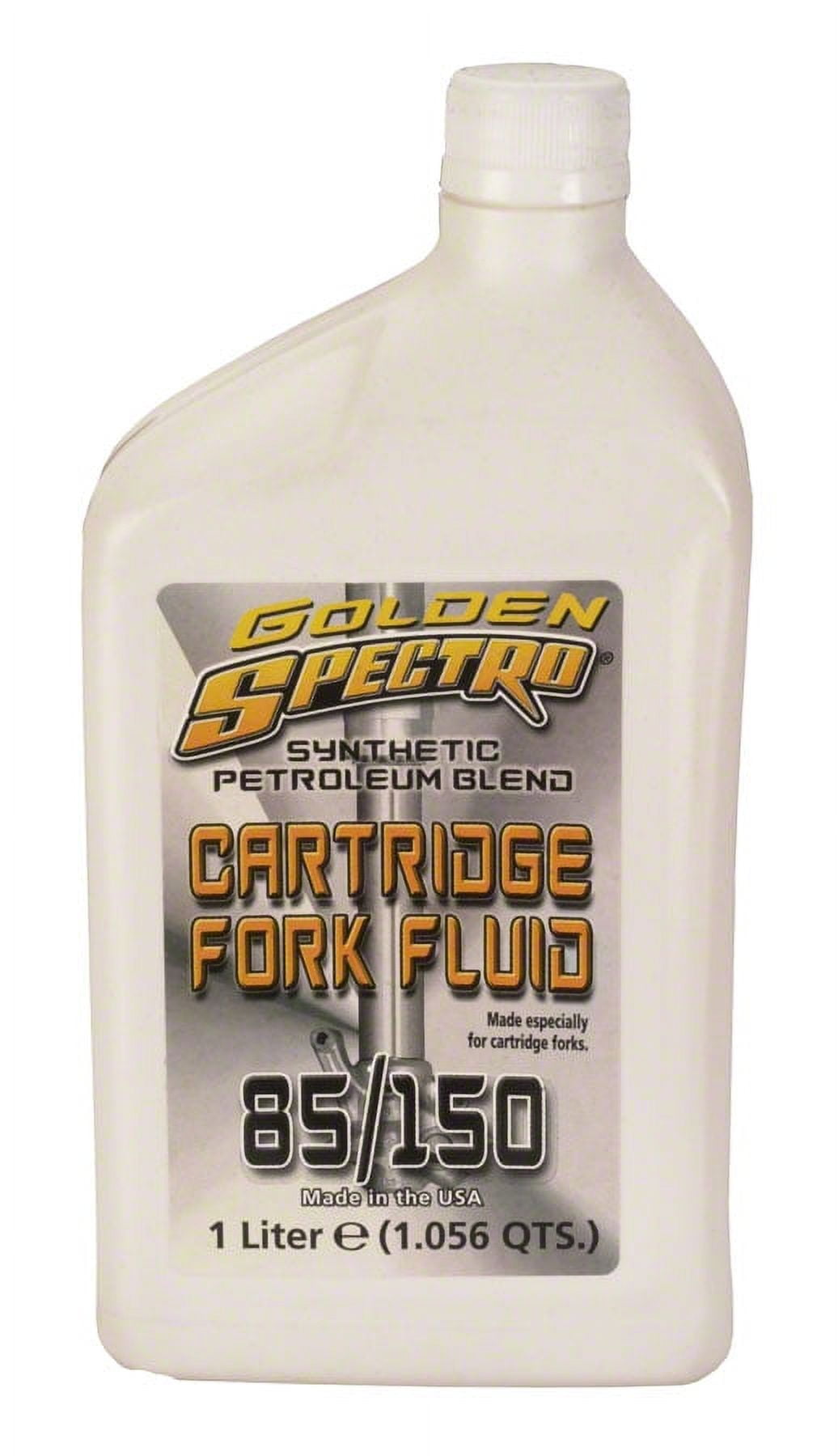 Spectro 310250 5W Golden Cartridge Fork Fluid Synthetic Blend - 1Lt ...