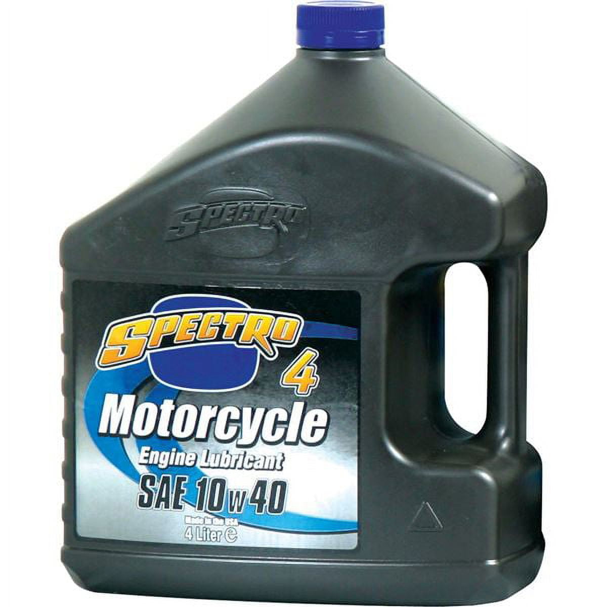 Spectro 310346 Premium Motorcycle Petroleum 4T - 10W40 - 4lt. - - Walmart.com