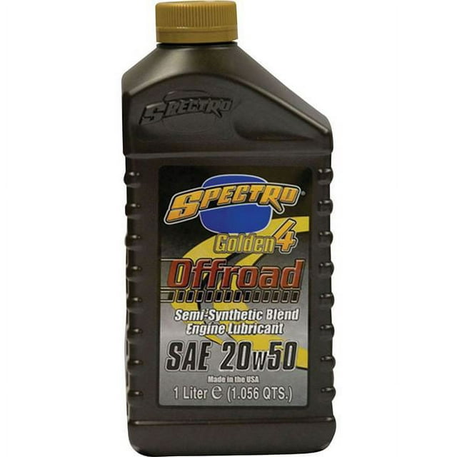 Spectro Golden 4 20W50 Semi Synthetic Oil - Walmart.com