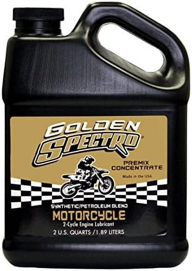 Spectro Performance Oils S.GSMC Golden Spectro 2-Cycle Synthetic Blend ...