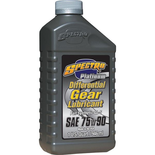 Spectro Platinum 75W90 Full Synthetic Differential Gear Oil - Walmart.com