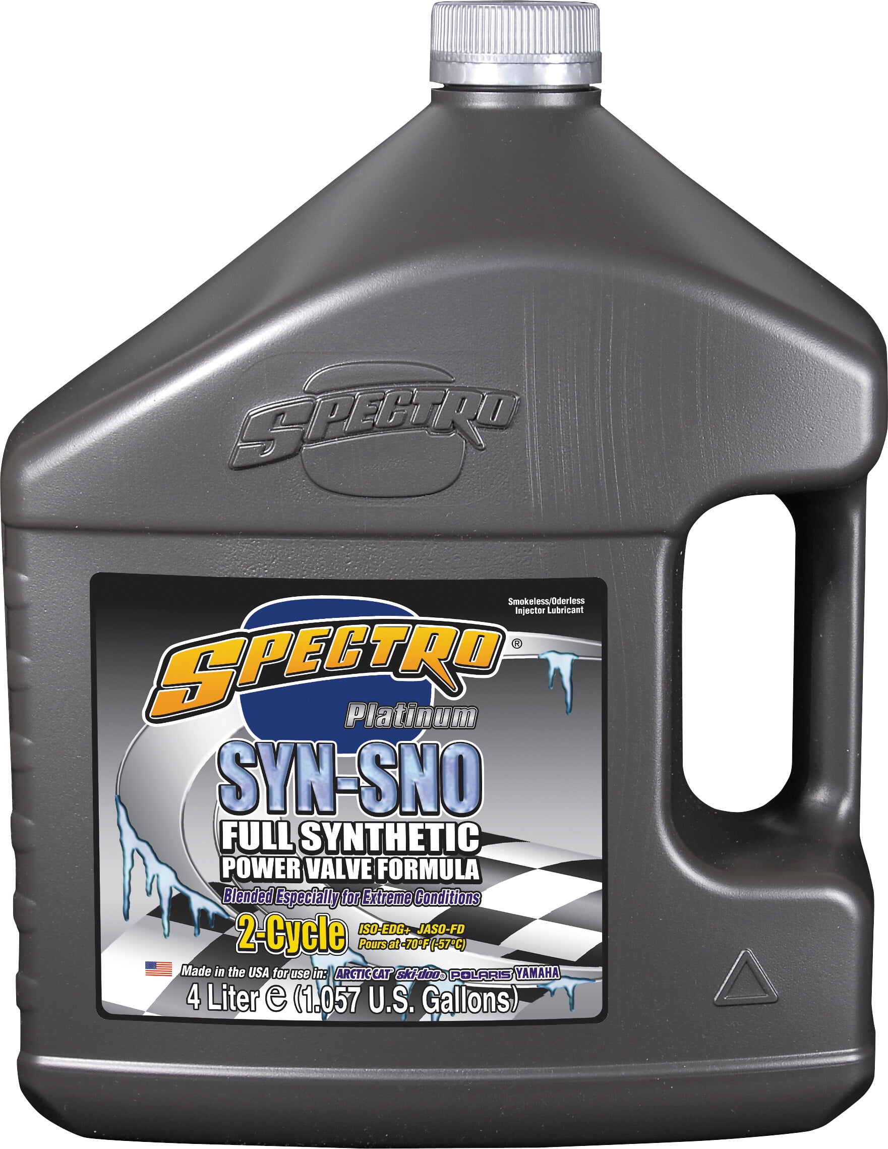 Spectro T.Synsno 100% Synthetic Snowmobile Oil Power Valve Formula, 1 ...