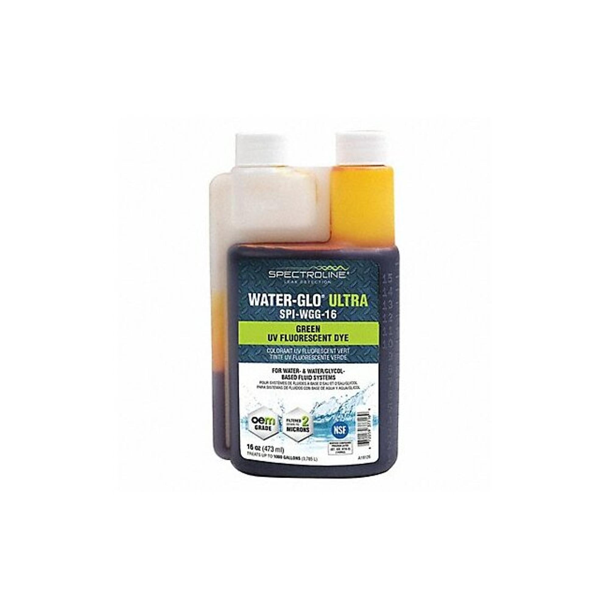 Spectroline Fluorescent Dye, Green, 16 oz, Bottle SPI-WGG-16 - Walmart.com