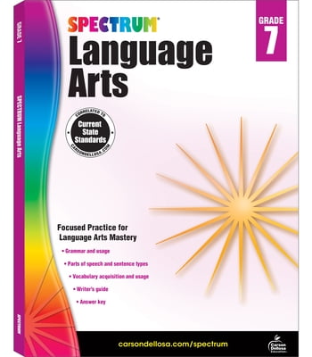 Pre-Owned Spectrum Language Arts, Grade 7: Volume 17 (Paperback ...