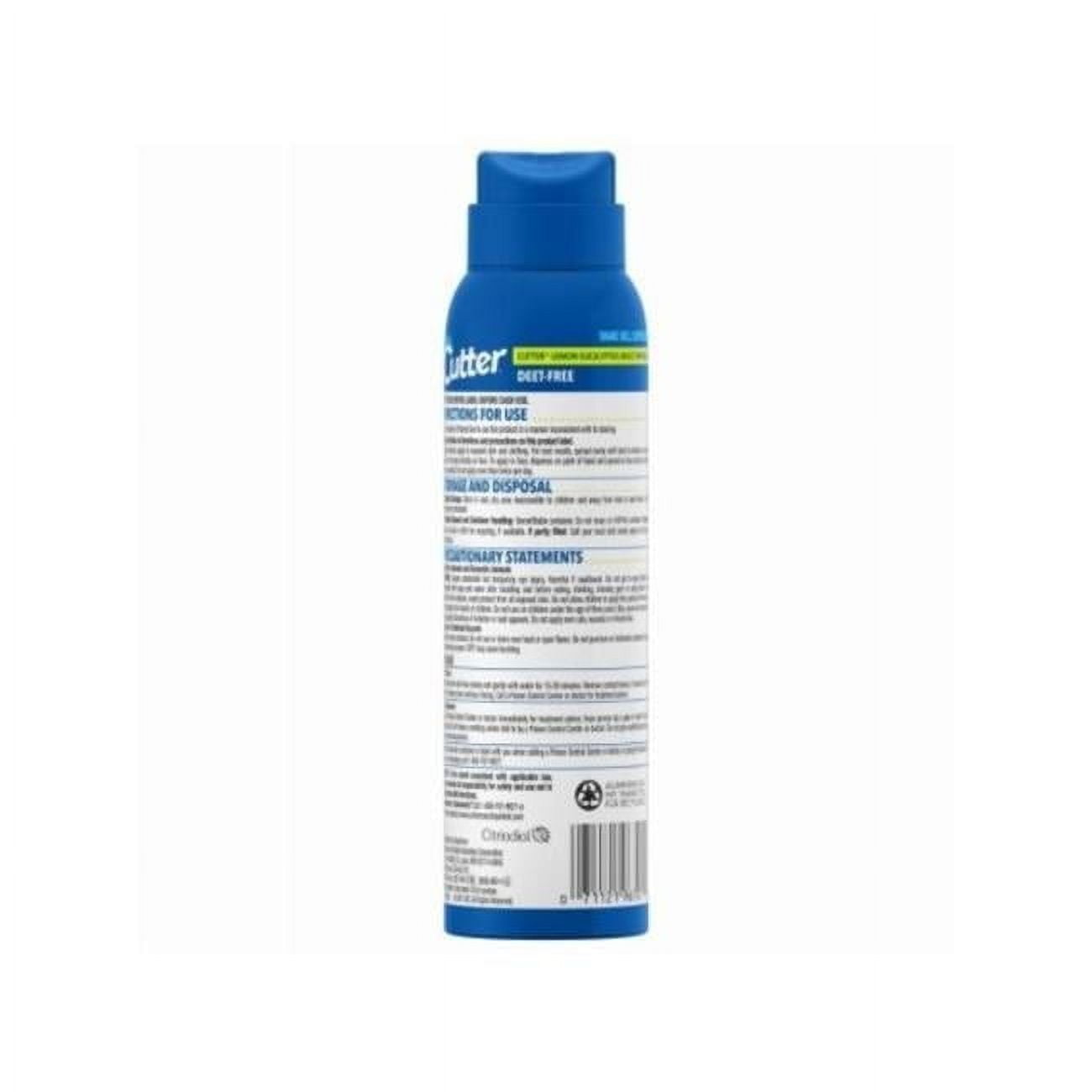 Spectrum Brands 261049 4 oz Aerosol Plant-Based Lemon Eucalyptus ...