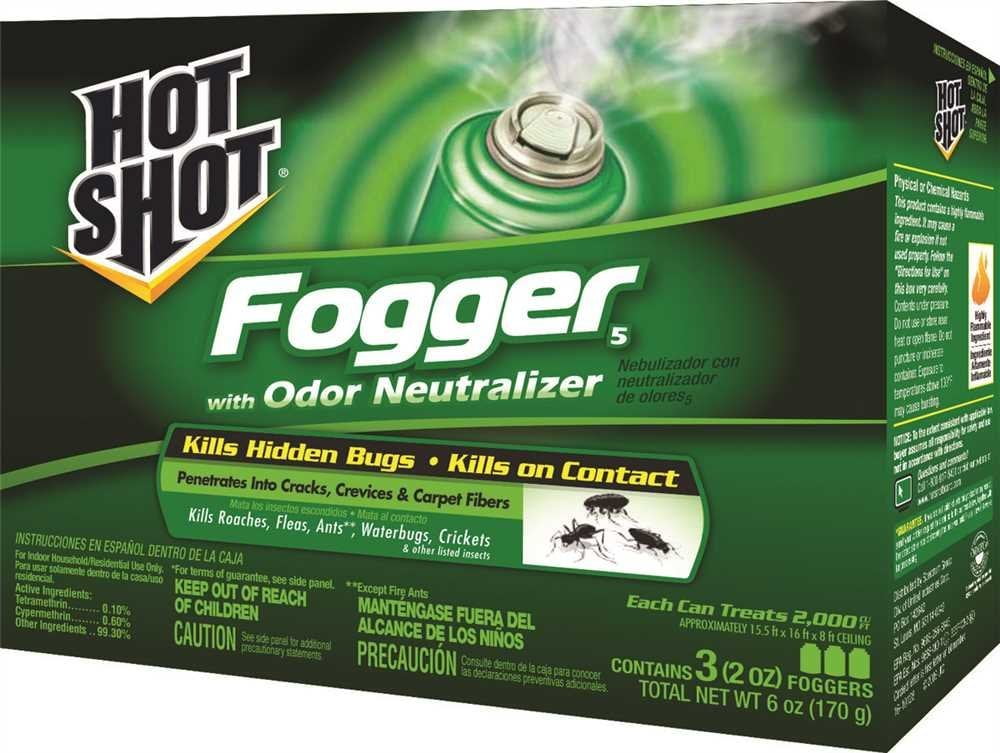 Spectrum Brands Hot Shot Fogger With Odor Neutralizer - Insecticide ...