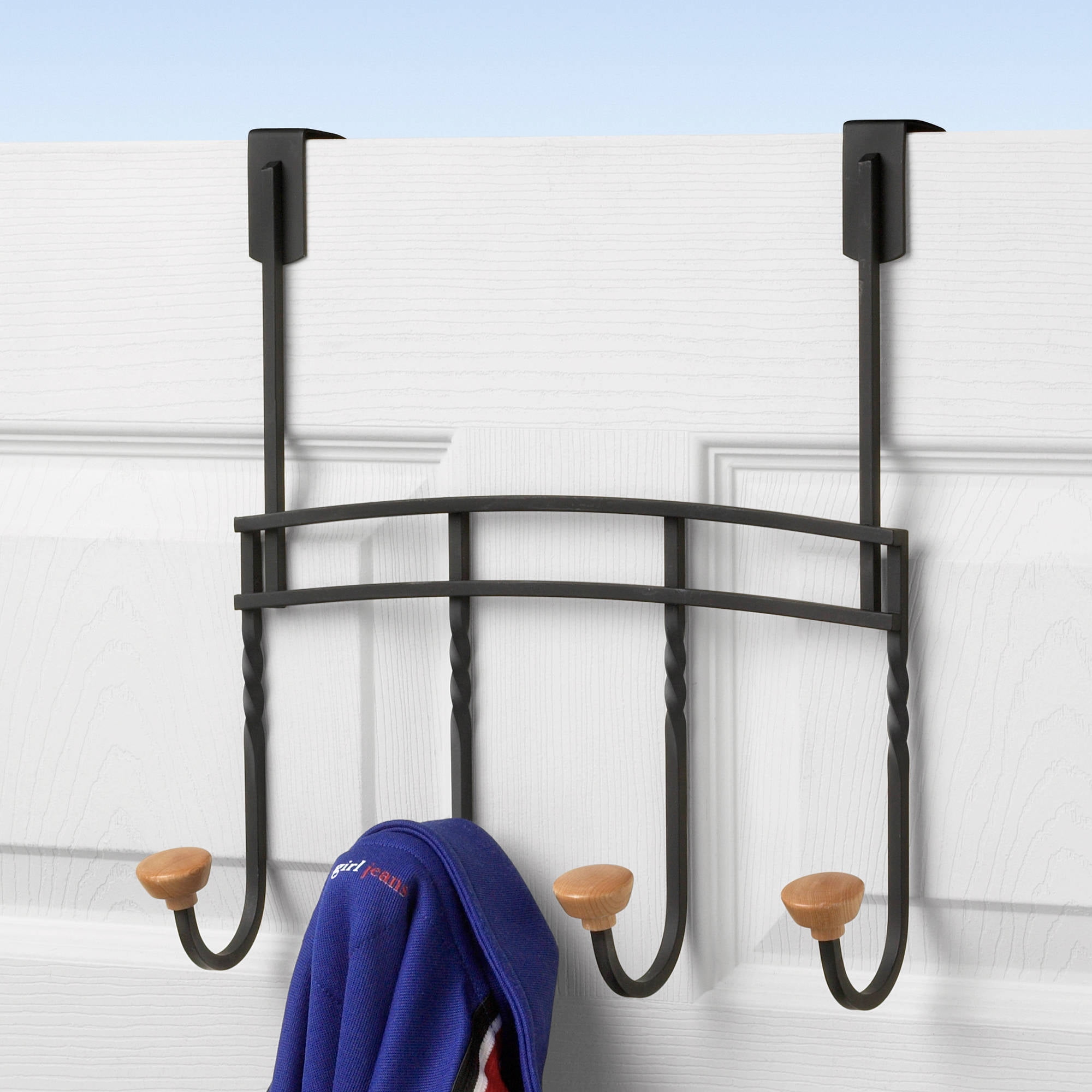 Spectrum Cambridge Over The Door 4-hook - Walmart.com