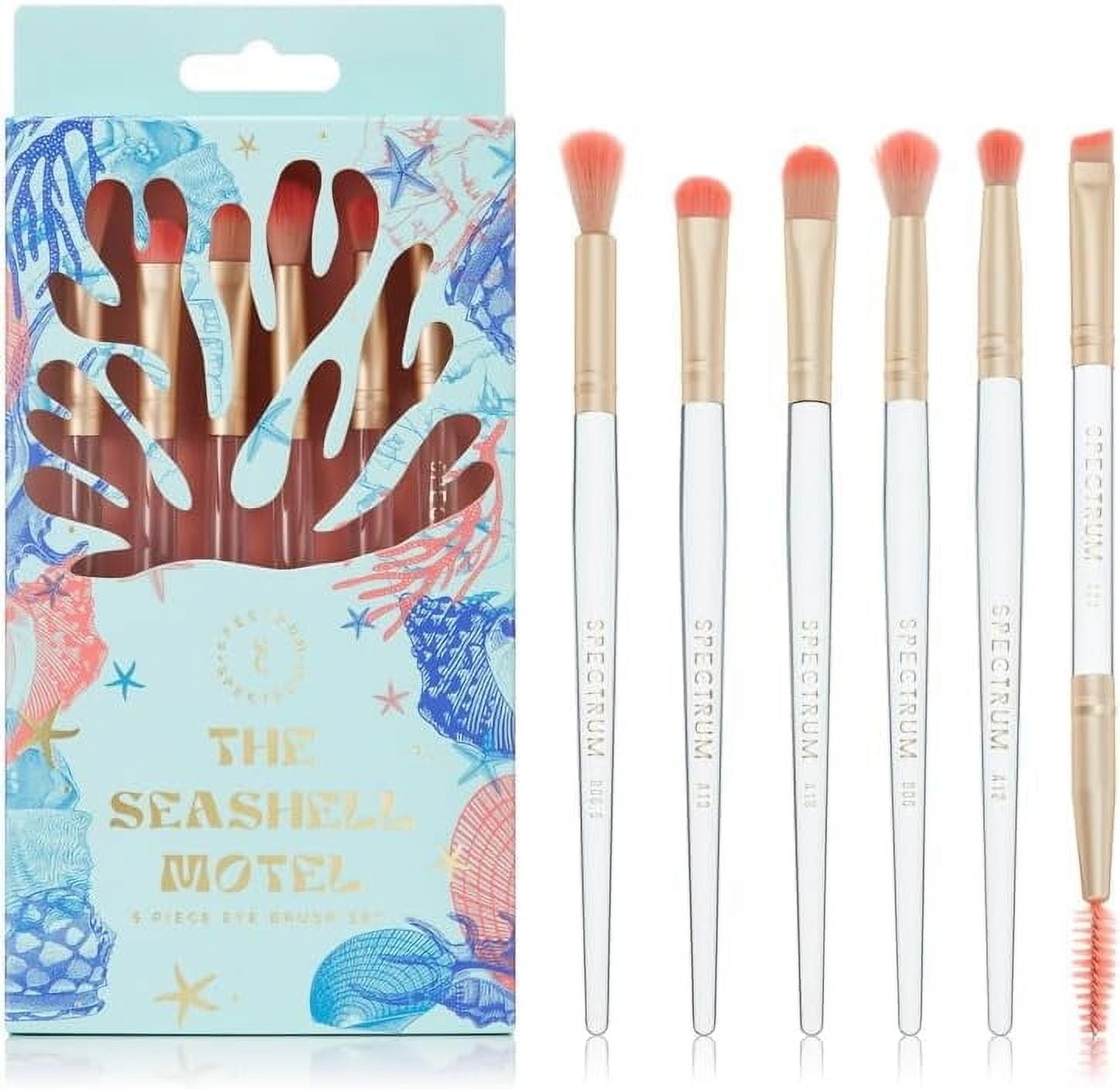 Spectrum Collections The Seashell Motel Eye Make Up Brushes, Spectrum ...