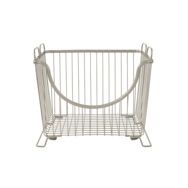 Spectrum Diversified Ashley Steel Stackable Wire Basket with Raised ...