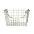 Spectrum Diversified Scoop Steel Wire Storage Basket - Walmart.com