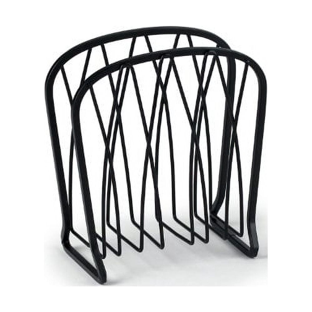 Spectrum Twist Vertical Napkin Holder Modern Twist Design Steel, Black ...