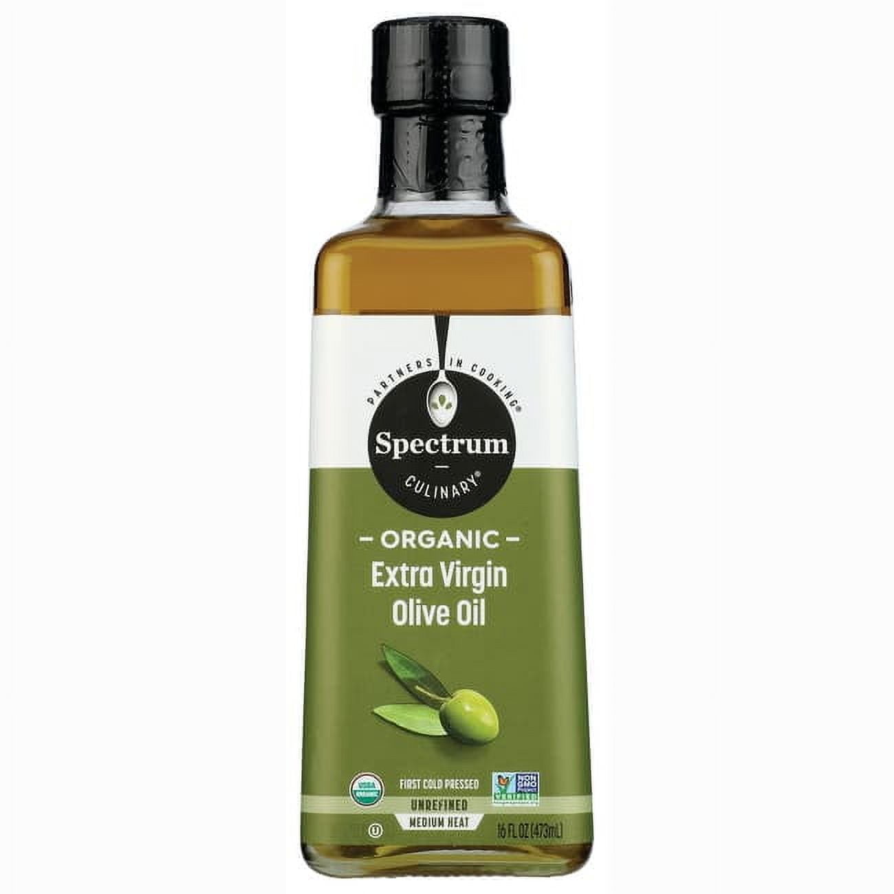 Spectrum Essentials Organic Extra Virgin Olive Oil 16 oz Liq - Walmart.com