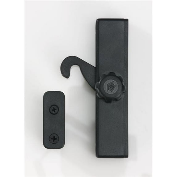 Spectrum Black Plastic Folding Door Lock for Enhanced Privacy and ...