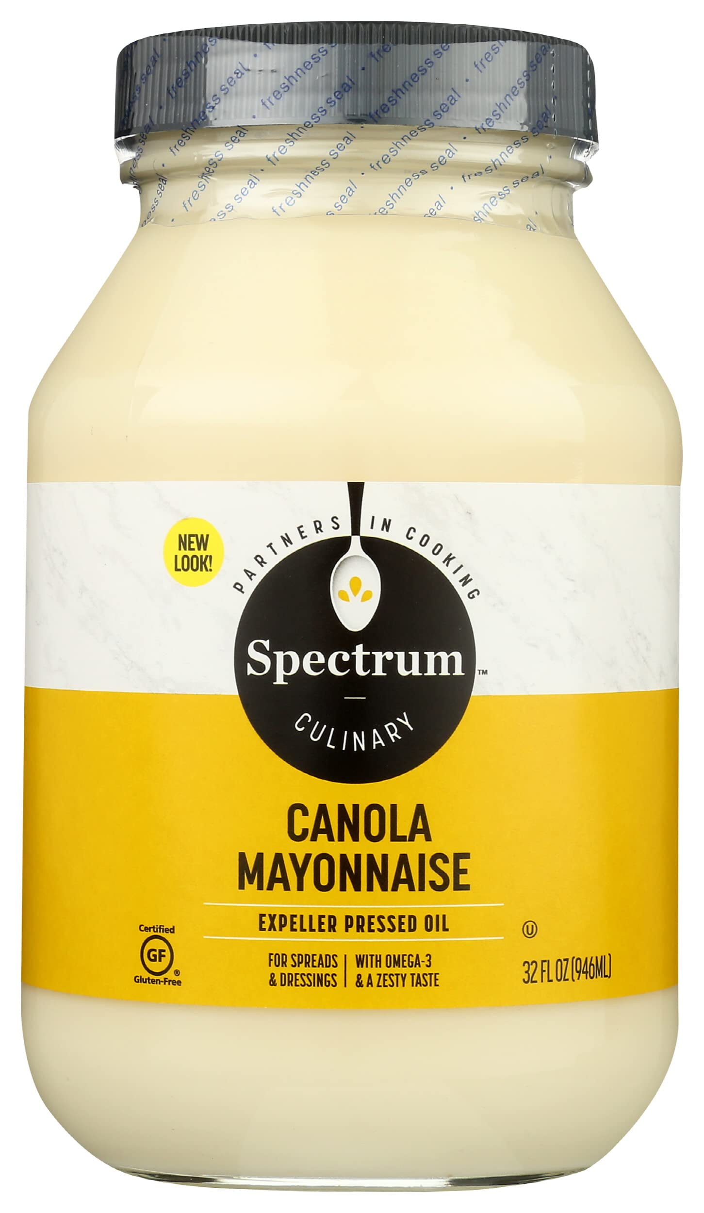 Spectrum Mayonnaise, Canola, 32 oz - Walmart.com