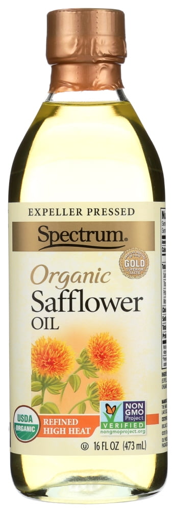 Spectrum Naturals Expeller Pressed Safflower Oil, 16 Oz. - Walmart.com