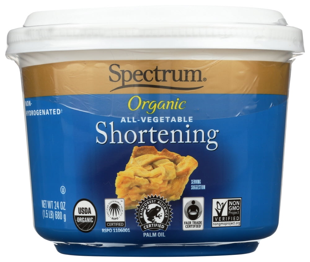 Spectrum Naturals Organic Palm Fruit All-Vegetable Shortening, 24 oz ...