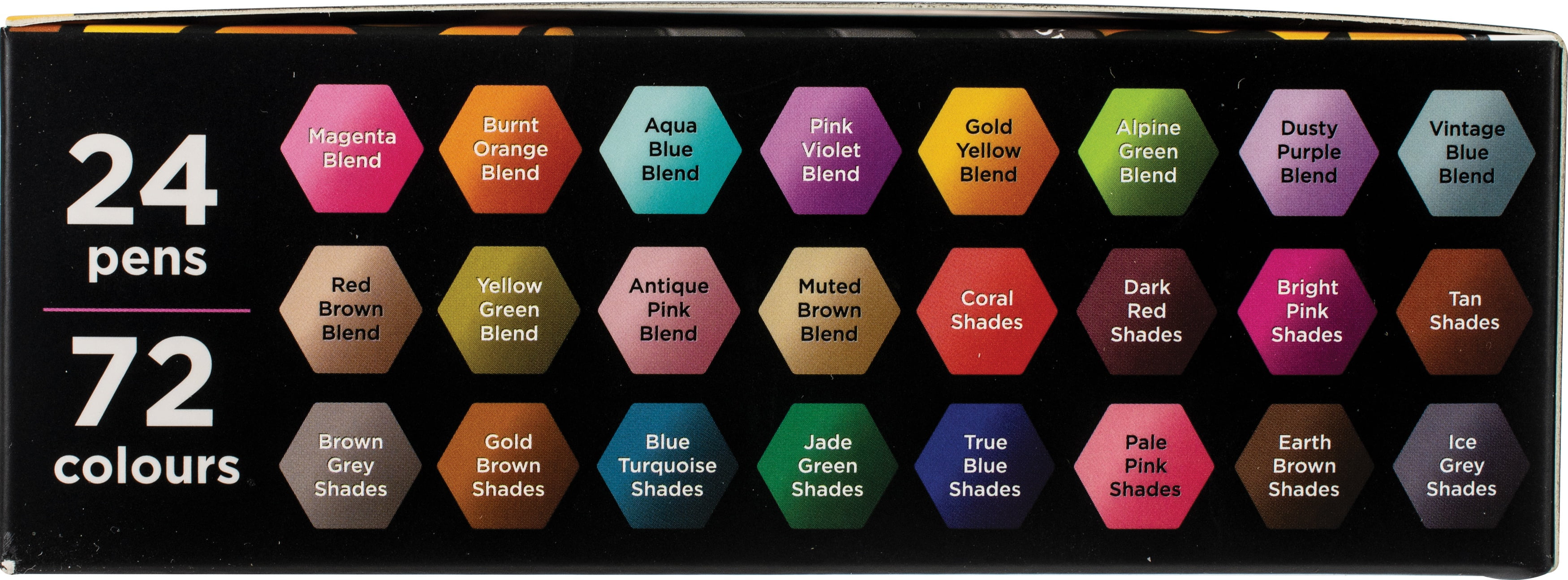 Spectrum Noir Triblend Markers 24/Pkg-Deep Blends - Walmart.com
