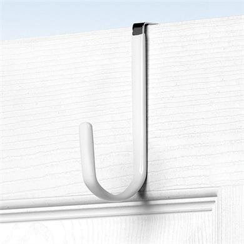 Spectrum Over the Door Metal Hook 16400 4 Pack Color: White - Walmart.com