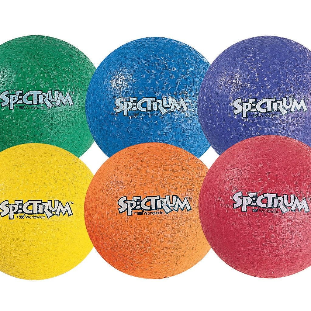 Spectrum™ Playground Balls, 5" (Set of 6) - Walmart.com