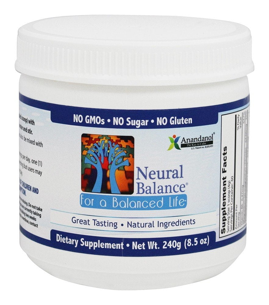 Spectrum Research Neural Balance Powder, Natural, Tasty, Easy to ...