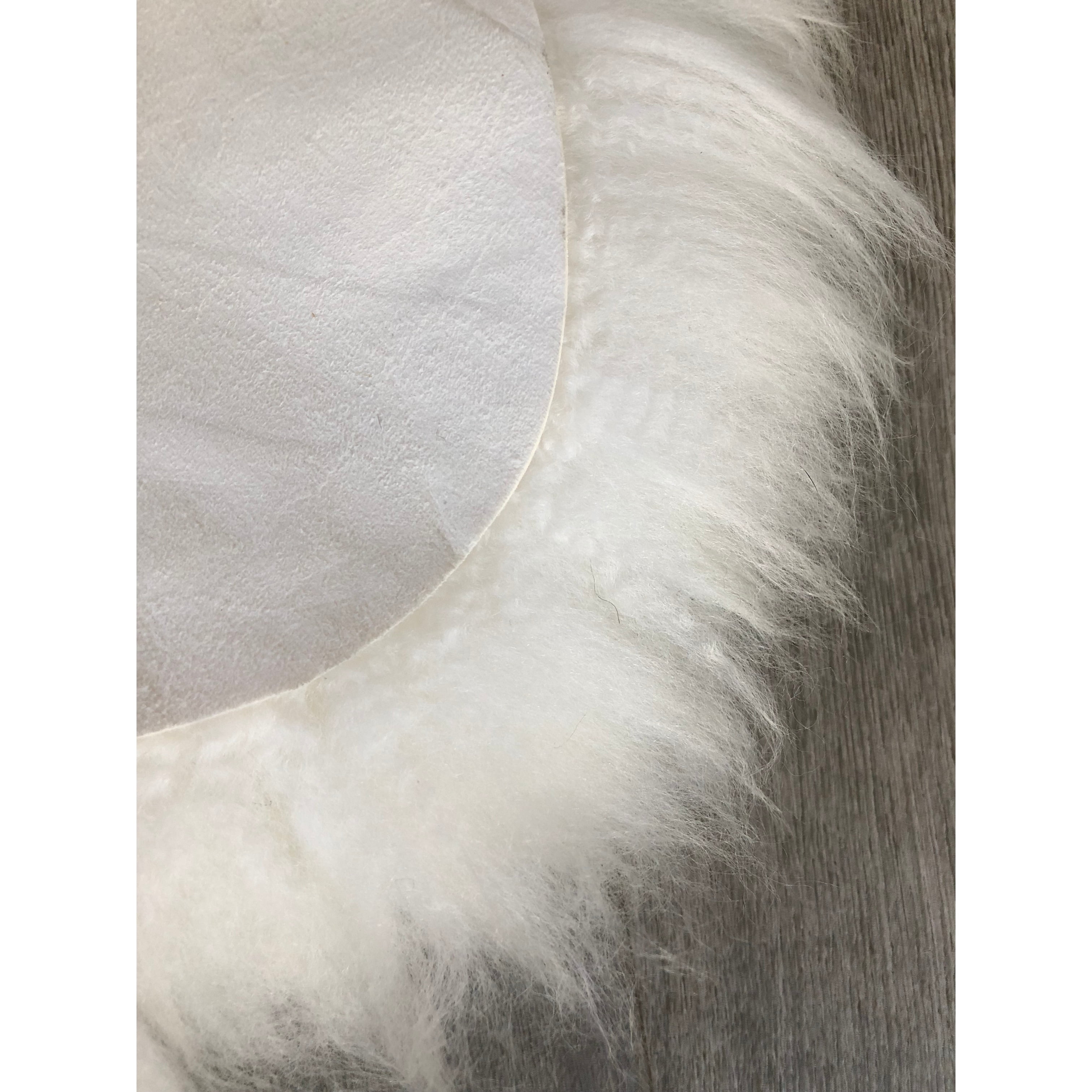 Spectrum Rugs Legacy Home Faux Sheepskin Round Shag Area Rug Antique ...