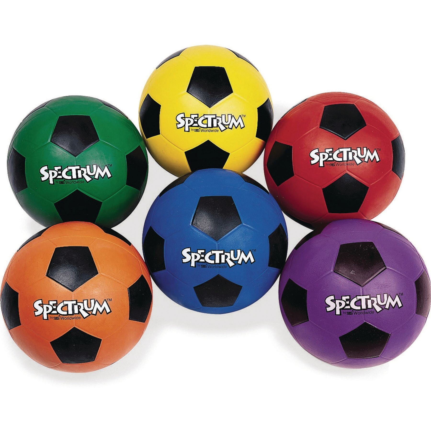 Spectrum™ Soccer Balls Size 5, Size 5 (Set of 6) - Walmart.com