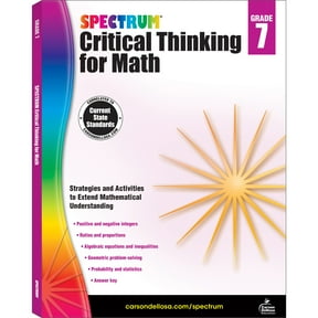 Spectrum: Spectrum Math Workbook, Grade 7 (Paperback) - Walmart.com