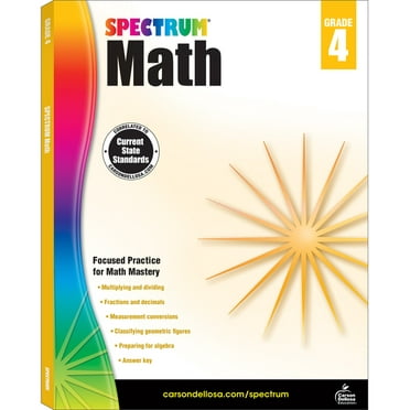 Spectrum: Spectrum Math Workbook, Grade 7 (Paperback) - Walmart.com