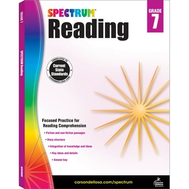 Spectrum: Spectrum Math Workbook, Grade 7 (Paperback) - Walmart.com