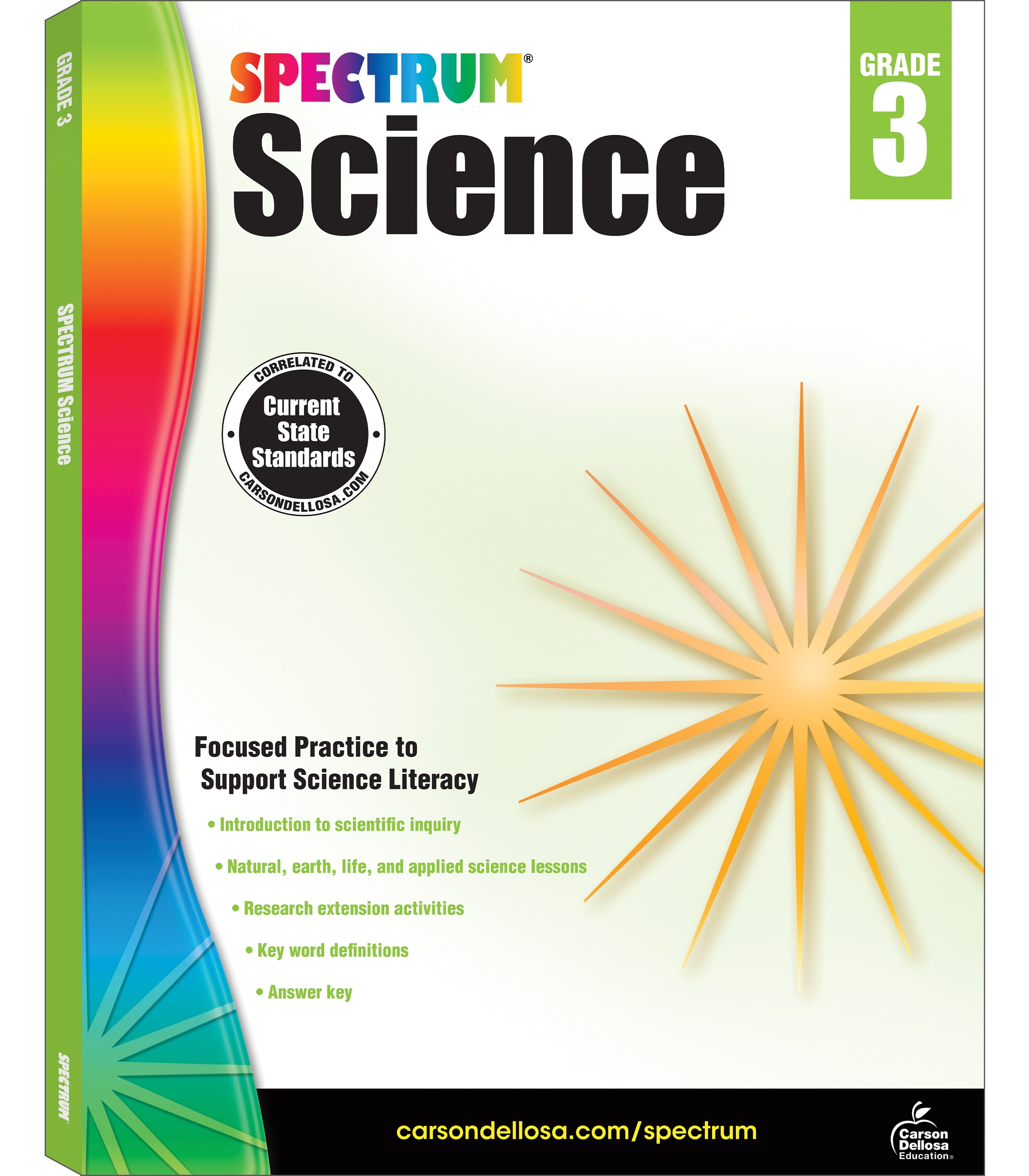 Spectrum: Spectrum Science, Grade 3 (Workbook)(Paperback) - Walmart.com