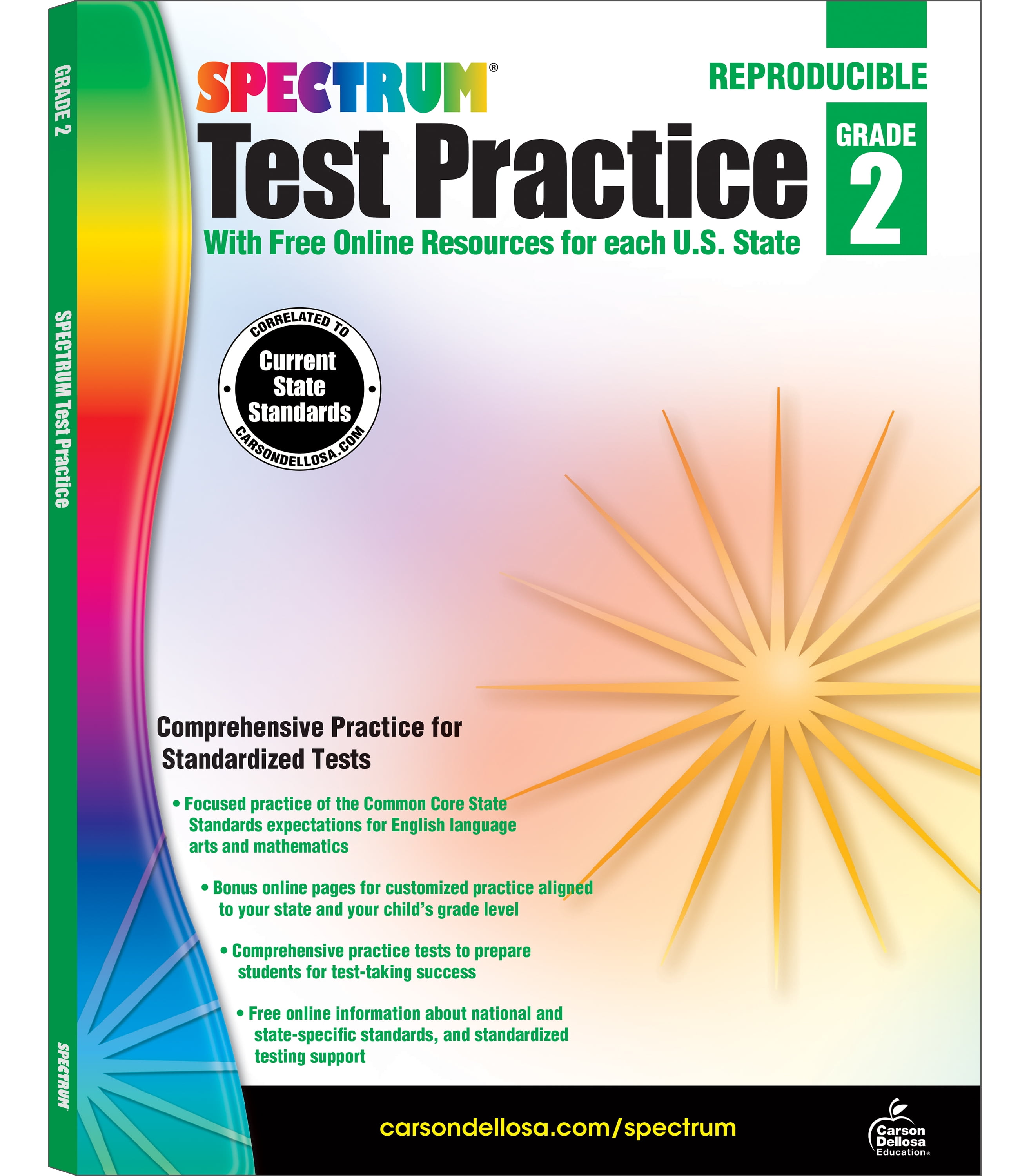 Spectrum: Spectrum Test Practice, Grade 2 (Workbook)(Paperback ...