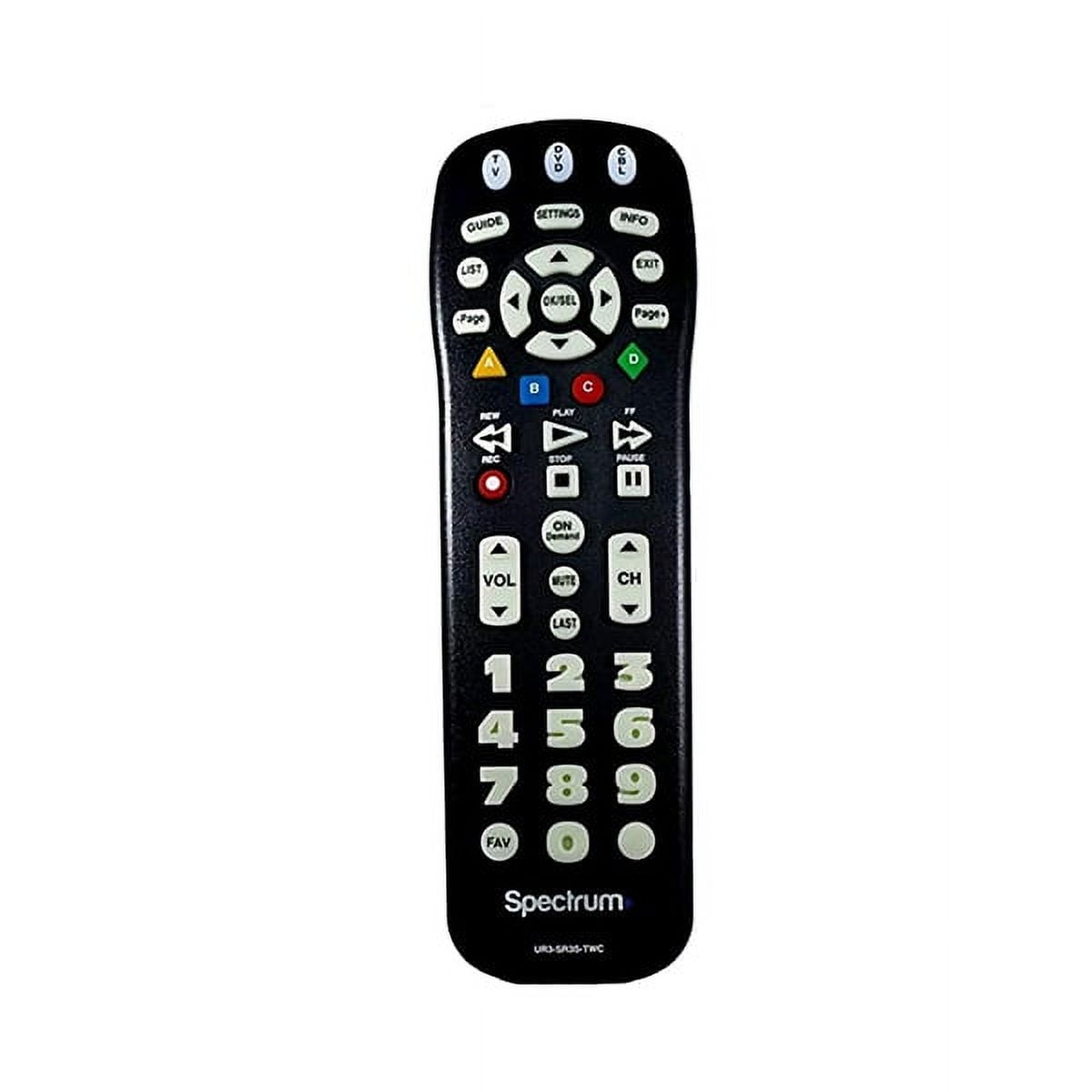 SPECTRUM UR3-SR3S Big Button Remote Control, Universal Programmable for ...
