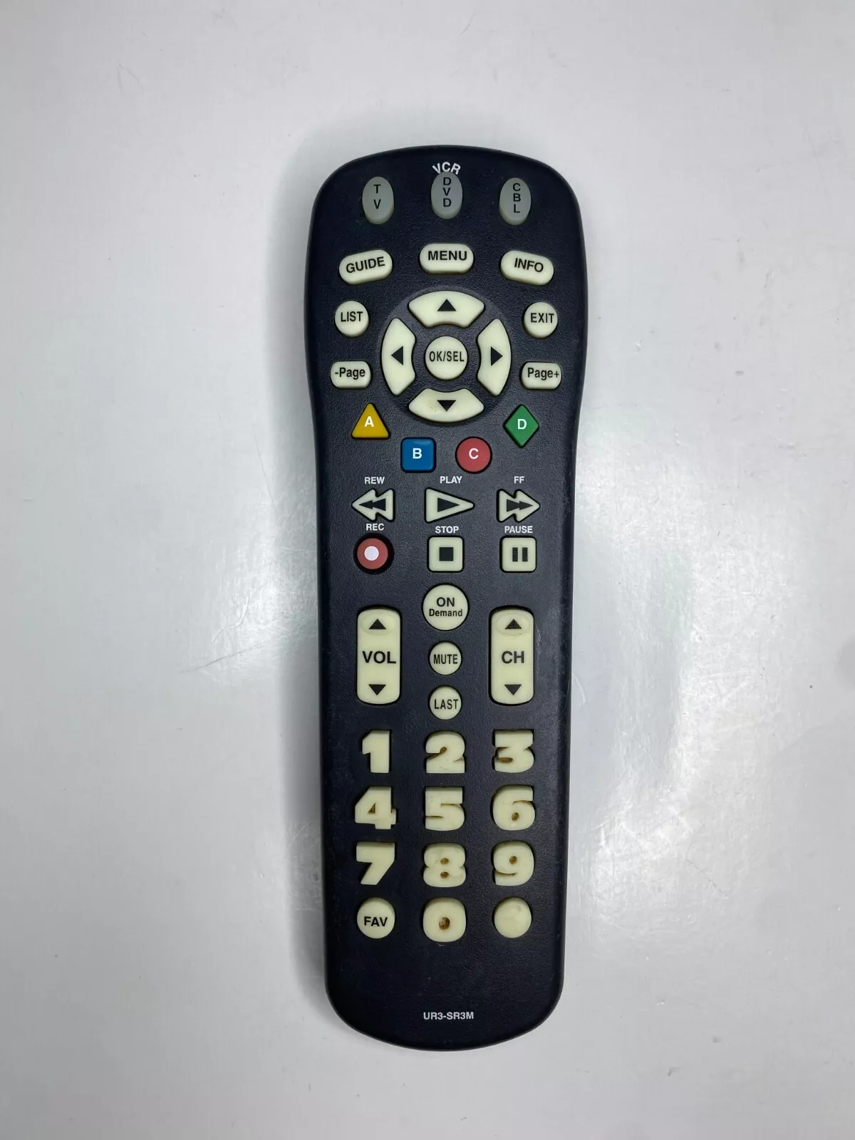 Spectrum UR3-SR3M Universal Remote Control for Cable Boxes, TVs & More ...