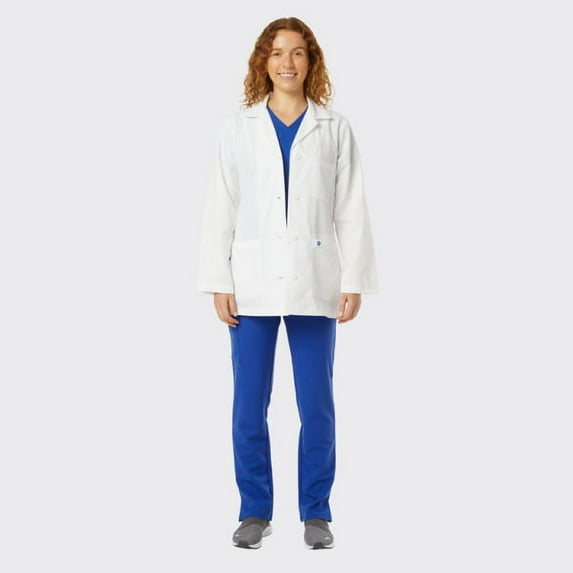 Spectrum Uniforms Medical Lab Coats 34" Length Ladies Ultra Smart Coat ...