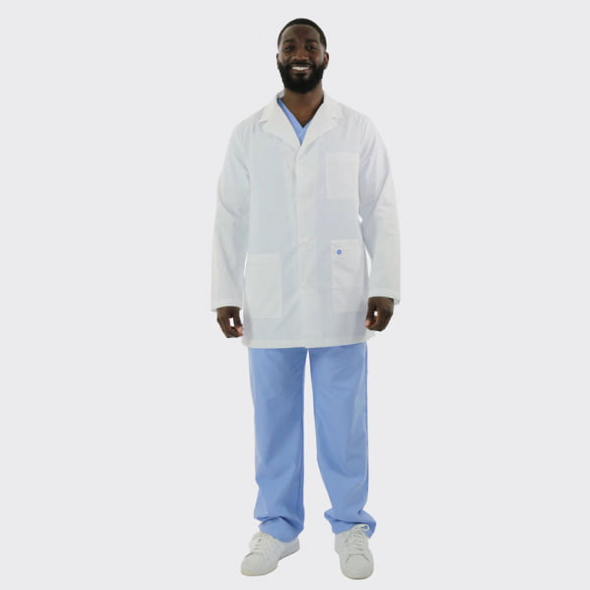 Spectrum Uniforms Medical Lab Coats 34" Length Unisex Ultra Smart Coat ...