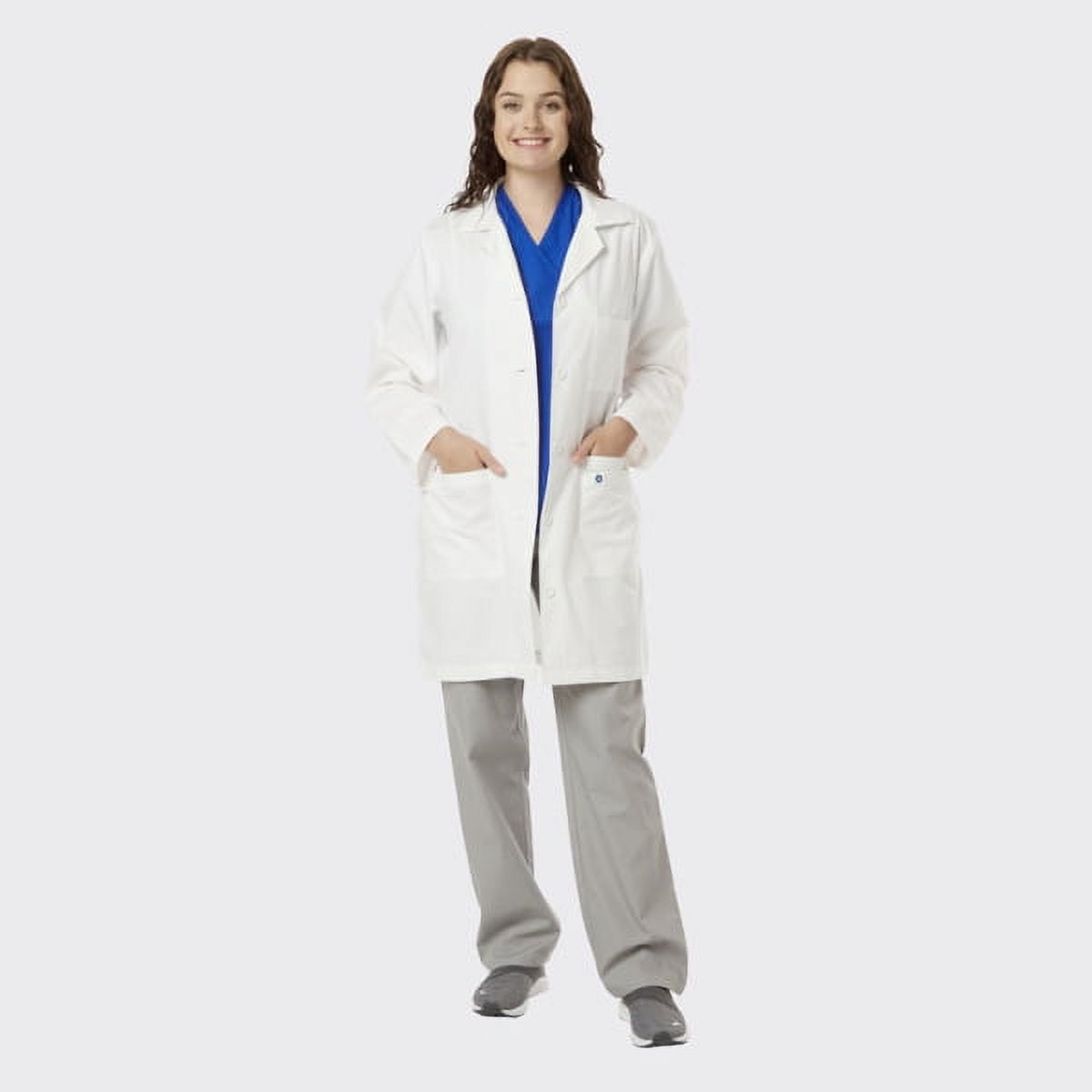 Spectrum Uniforms Medical Lab Coats 40" Length Ladies Ultra Smart Coat ...