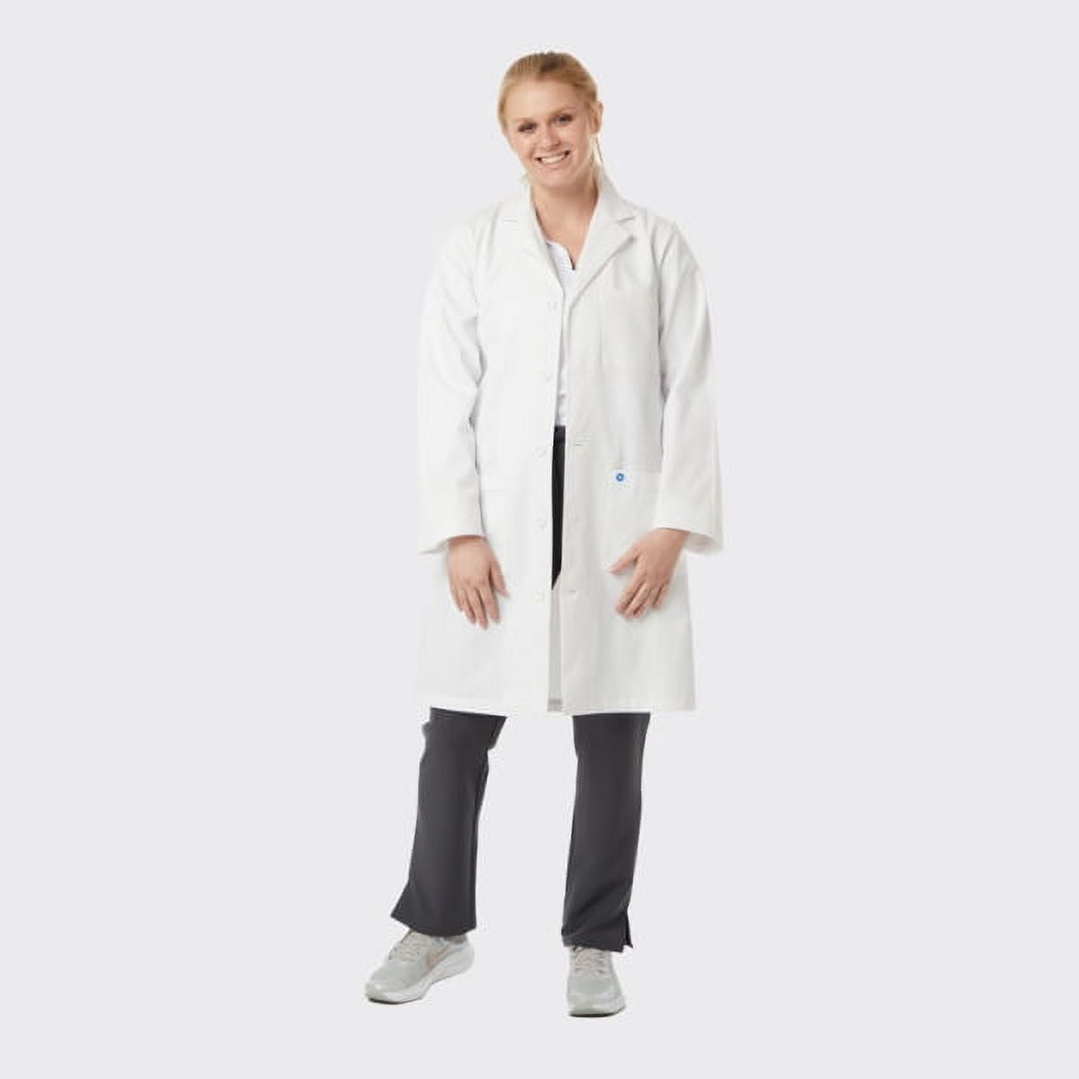 Spectrum Uniforms Twill Finish Lab coat 40-Inch Unisex SILVADUR ...