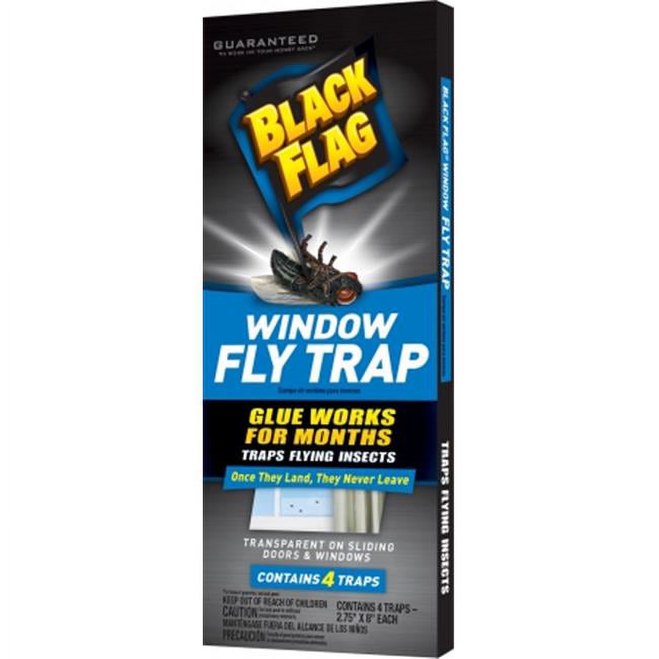 Spectrum Window Fly Trap Pack Of 24 - Walmart.com